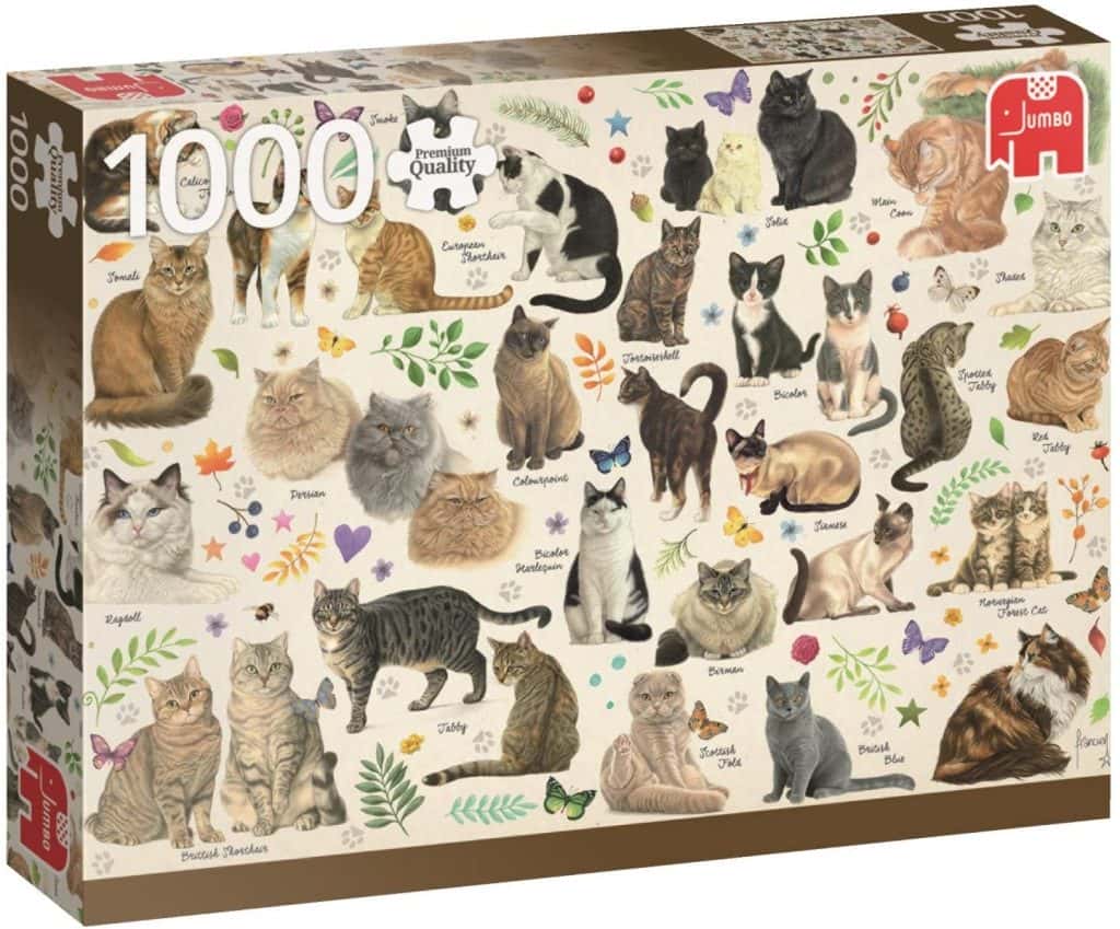 🥇 Los mejores puzzles de gatos 🥇 - Juegos de mesa y puzzles