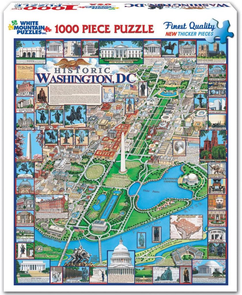 Los mejores puzzles de Washington DC