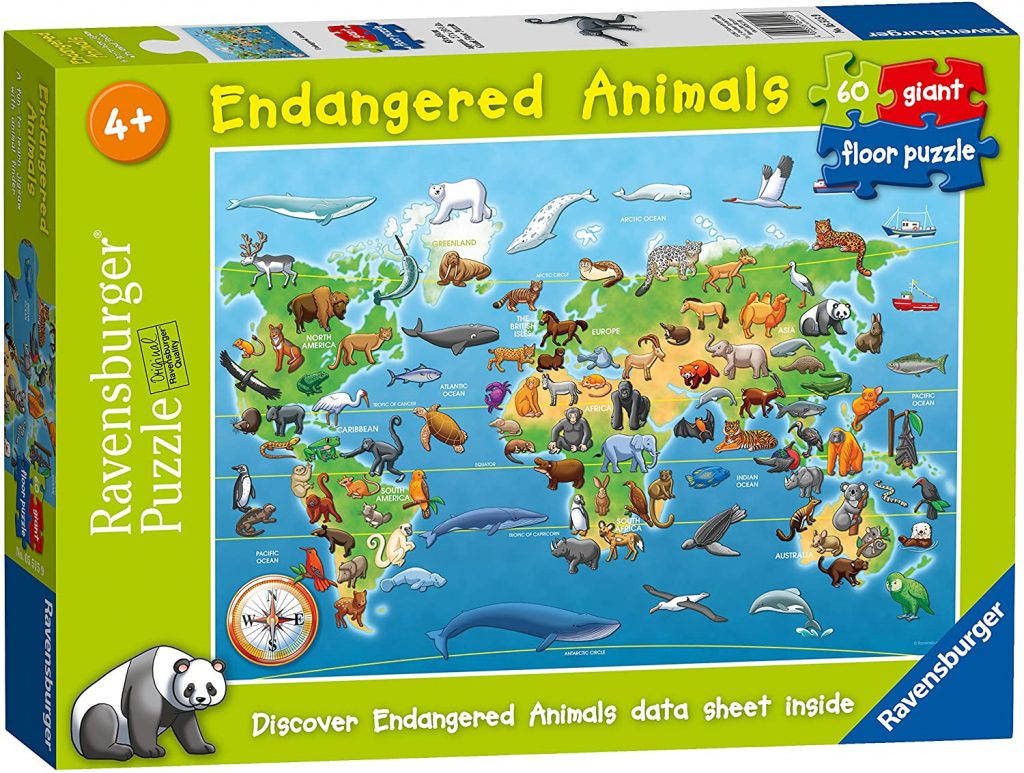 Los mejores puzzles de mapas del mundo