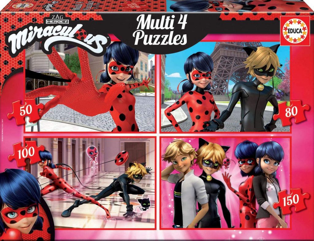 Los mejores puzzles de Miraculous Ladybug