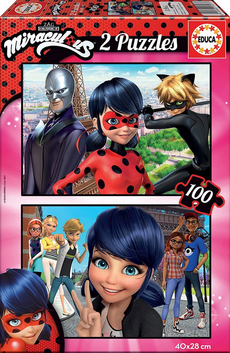 Los mejores puzzles de Miraculous Ladybug