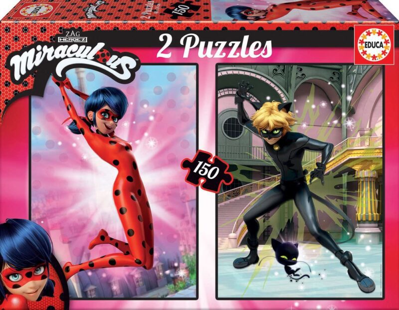 Los mejores puzzles de Miraculous Ladybug