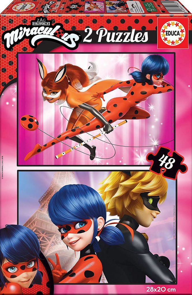 Los mejores puzzles de Miraculous Ladybug