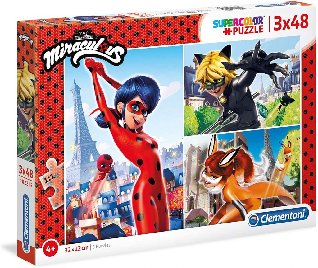 Los mejores puzzles de Miraculous Ladybug