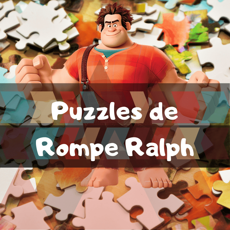 Los mejores puzzles de Rompe Ralph