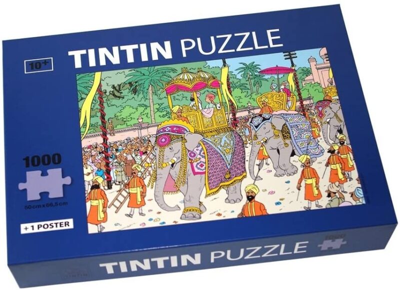 Los mejores puzzles de Tintín