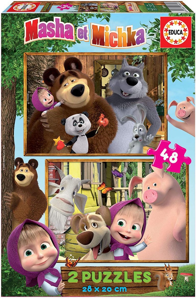 Los mejores puzzles de Masha y el Oso