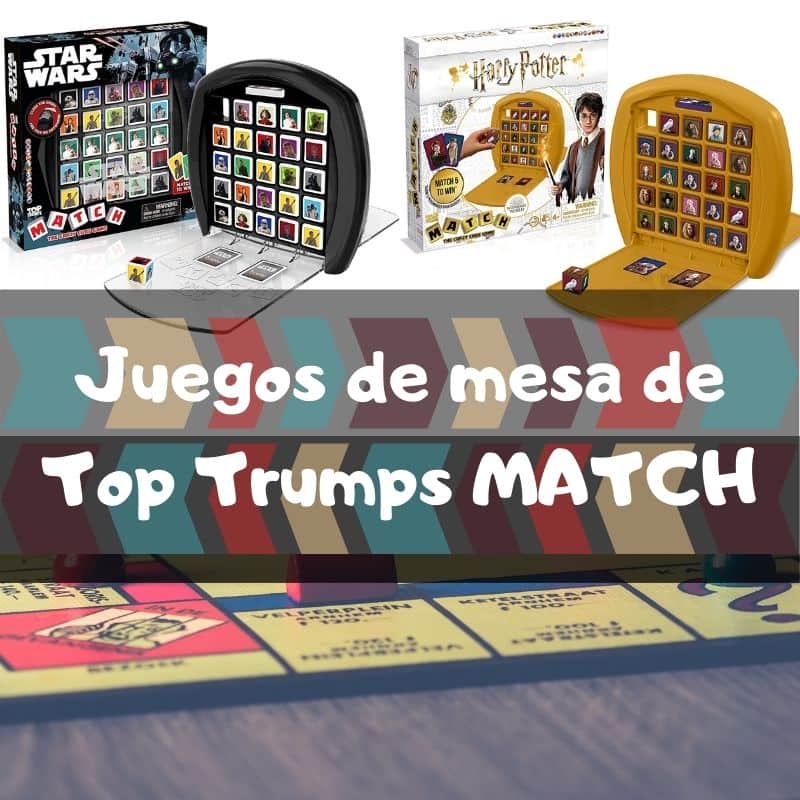 Los mejores juegos de mesa de Top Trumps Match