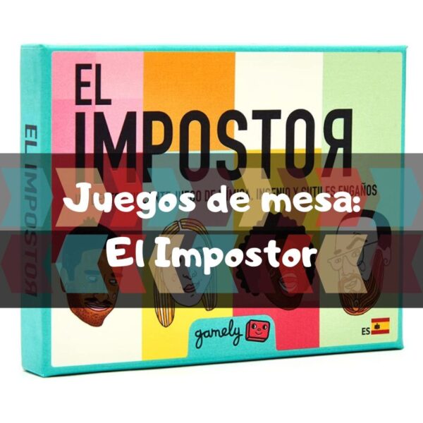 Juego de mesa: El Impostor, juego de mesa de mímica y deducción